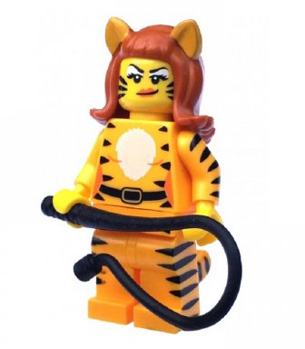 N° 09 LEGO Tiger Woman - Complete Set - Brick Planet